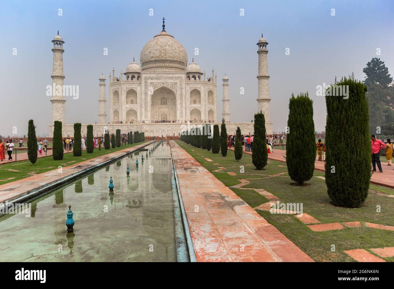 Front of the Taj Mahal Monument in Agra, India Stock Photo - Alamy