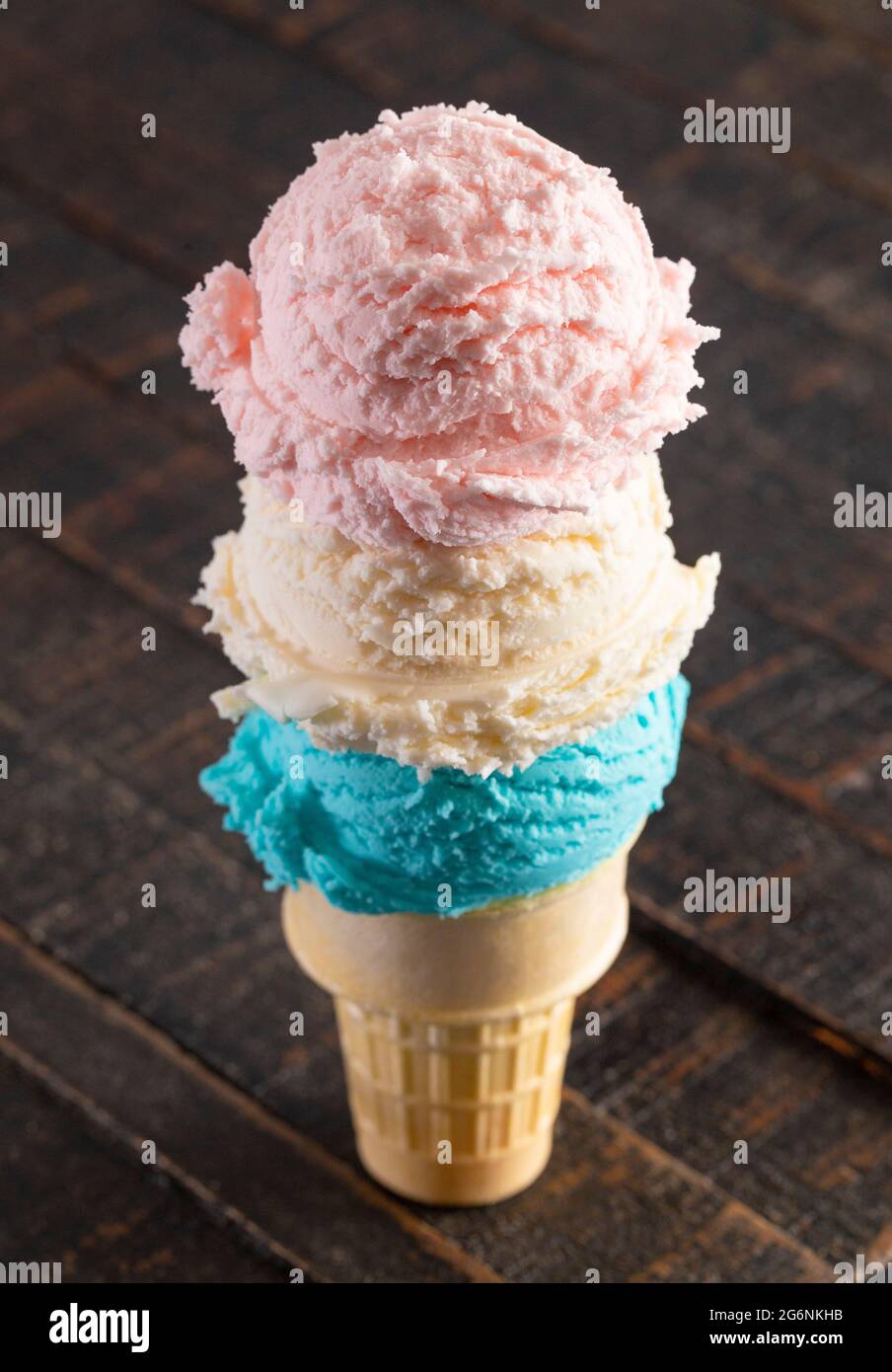 Red white and blue ice cream hi-res stock photography and images - Alamy