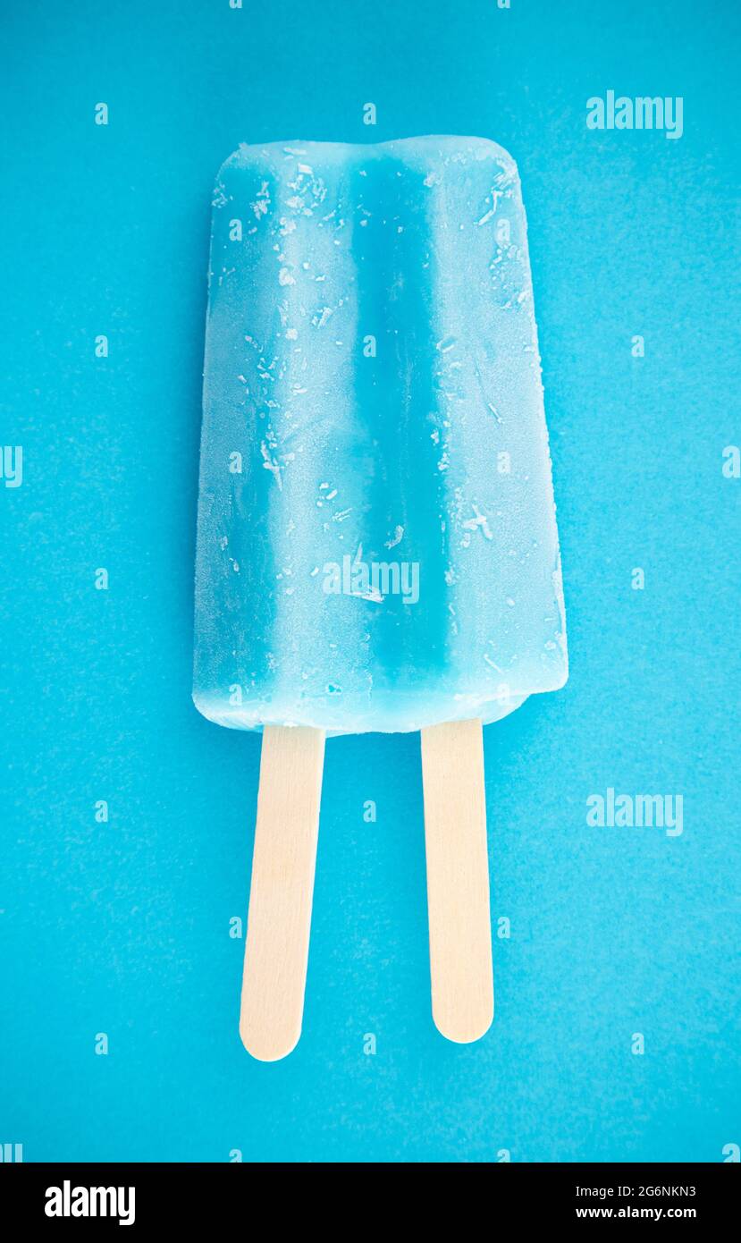Blue popsicle hi-res stock photography and images - Alamy