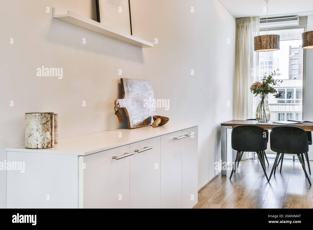 Interior of a beautiful kitchen of an elite house Stock Photo - Alamy