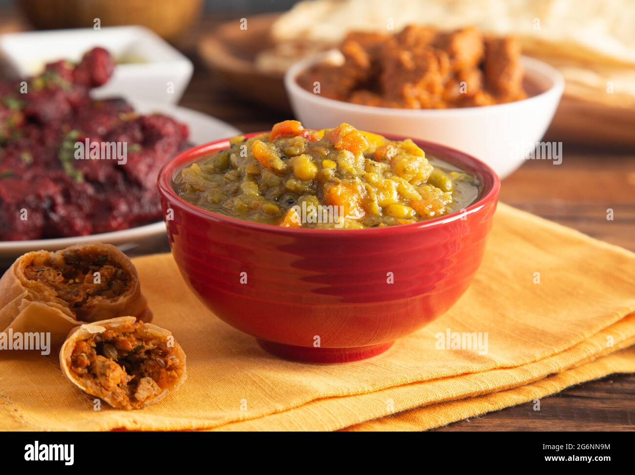 Set of indian dishes hi-res stock photography and images - Alamy