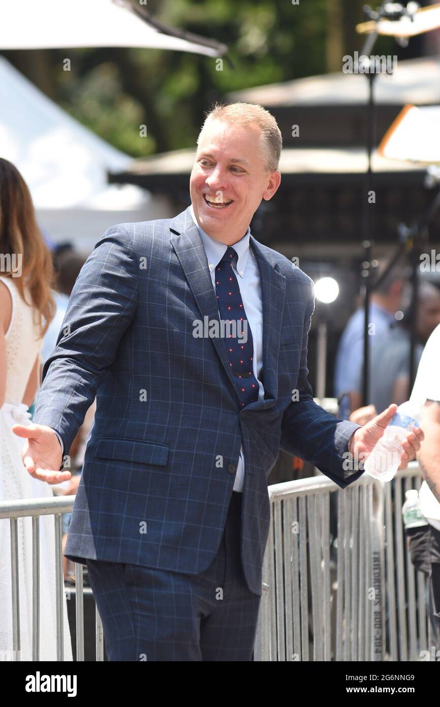 New York, NY, USA. 7th July, 2021. Dermot Shea in attendance for ...