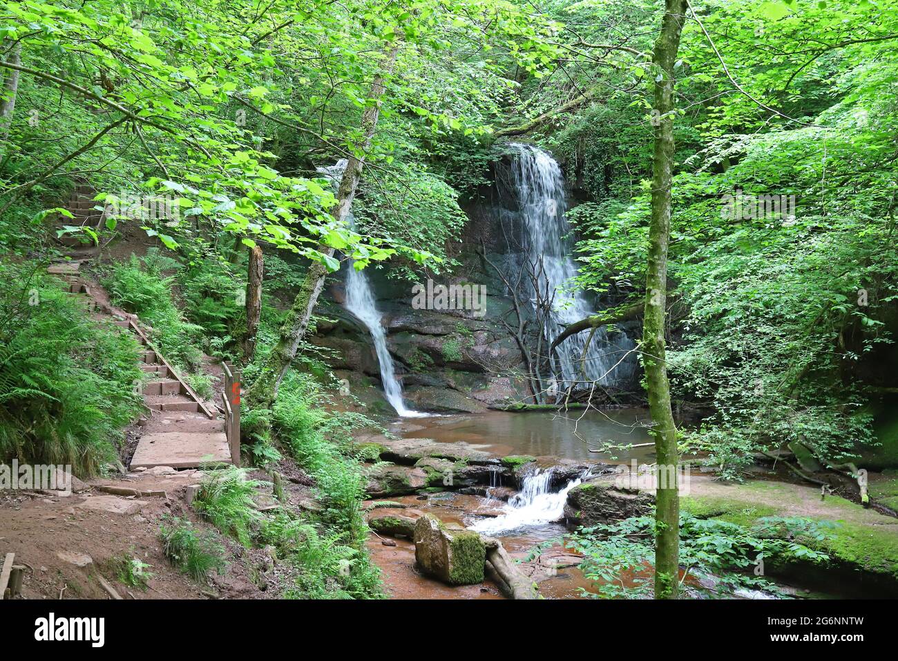 Welsh waterfall hi-res stock photography and images - Alamy
