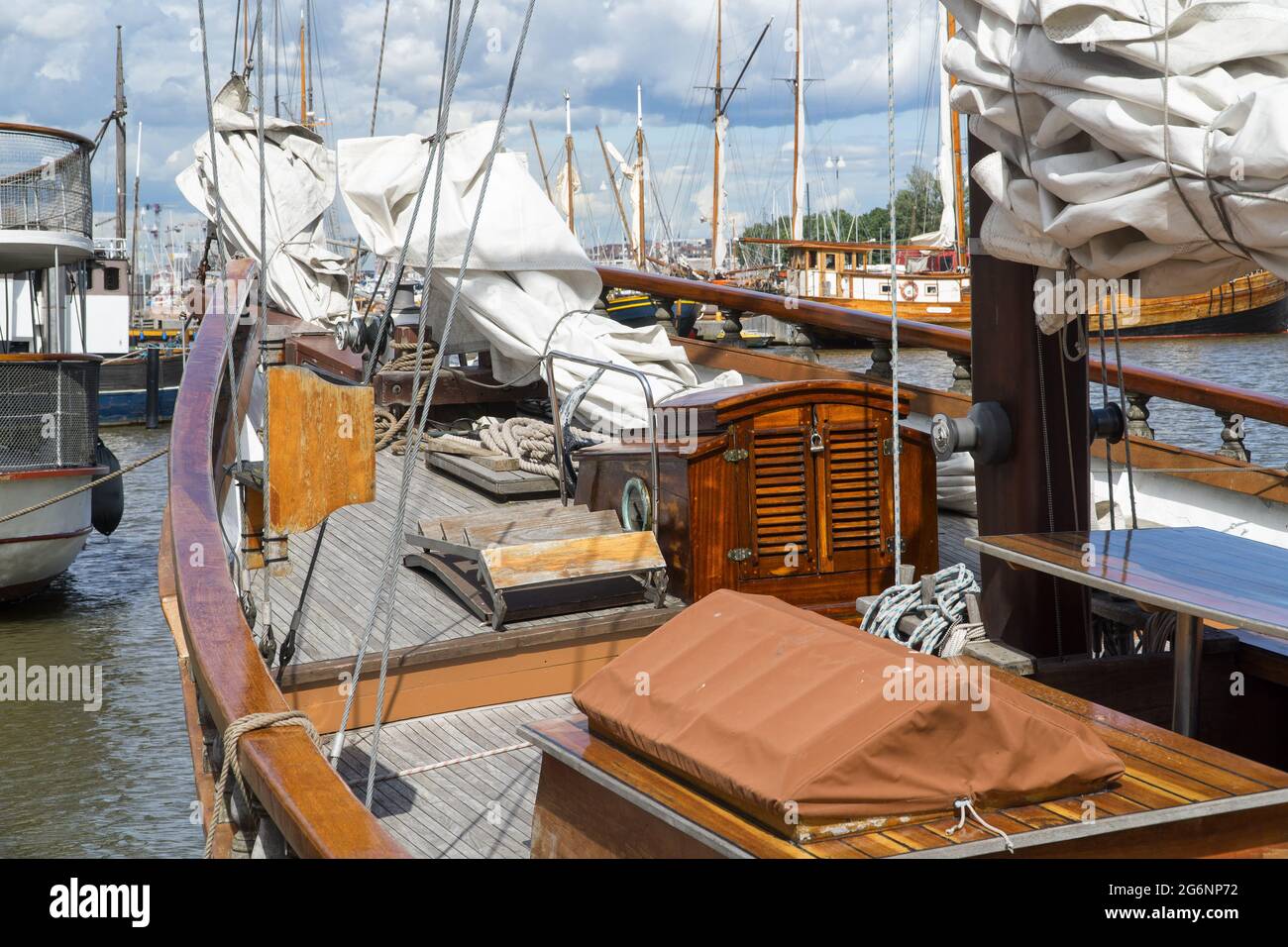 Old Sailing Ship Deck