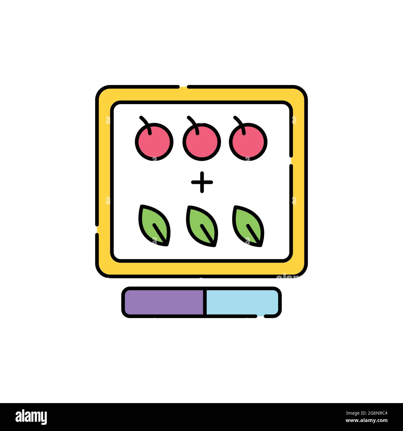 Educational game olor line icon. Computer games genres. Pictogram for ... Educational game olor line icon. Computer games genres. Pictogram for ...