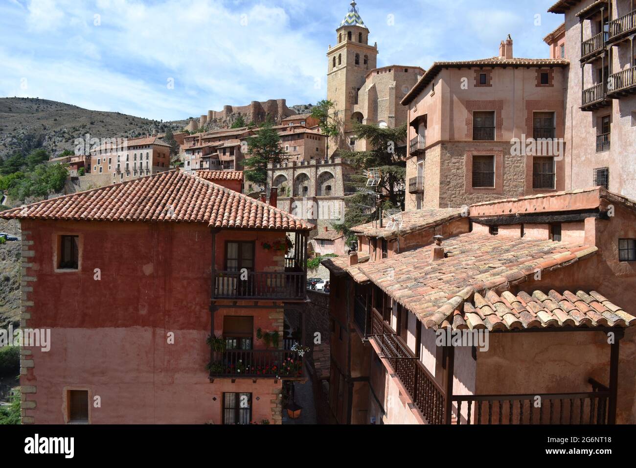 Pictureasque view of Albarracin, Spain Stock Photo - Alamy