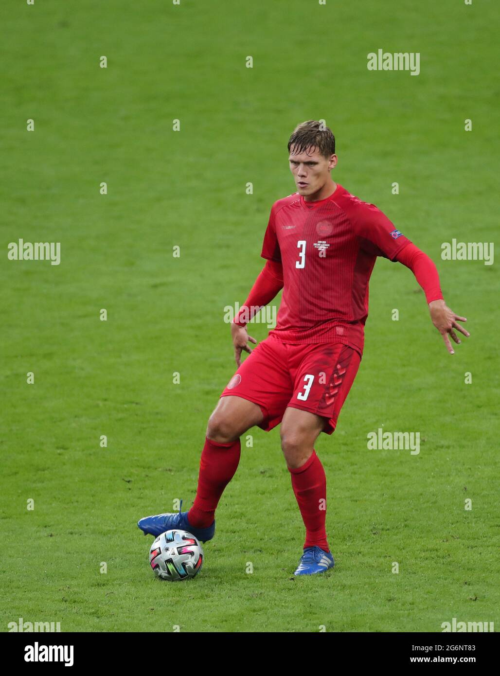 JANNIK VESTERGAARD, ENGLAND V DENMARK, 2021 Stock Photo - Alamy