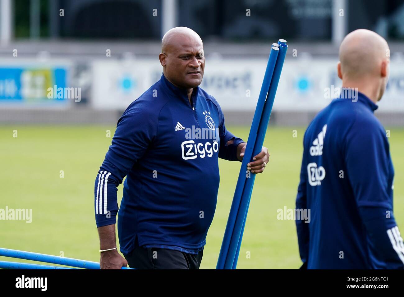 OLDENZAAL, NETHERLANDS - JULY 7: assistant coach Winston Bogarde of ...