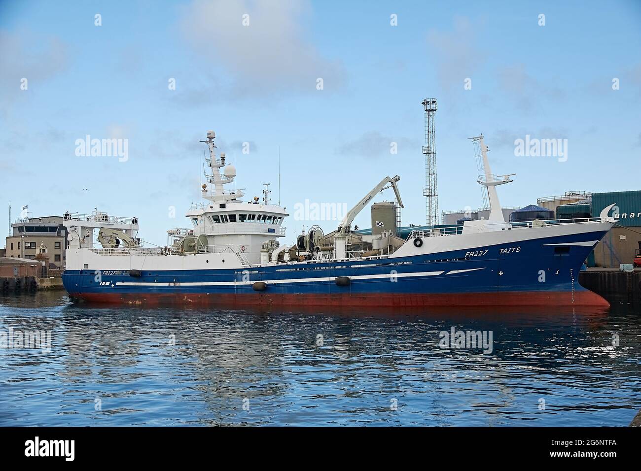 Huge Peterhead fishing boat Stock Photo - Alamy