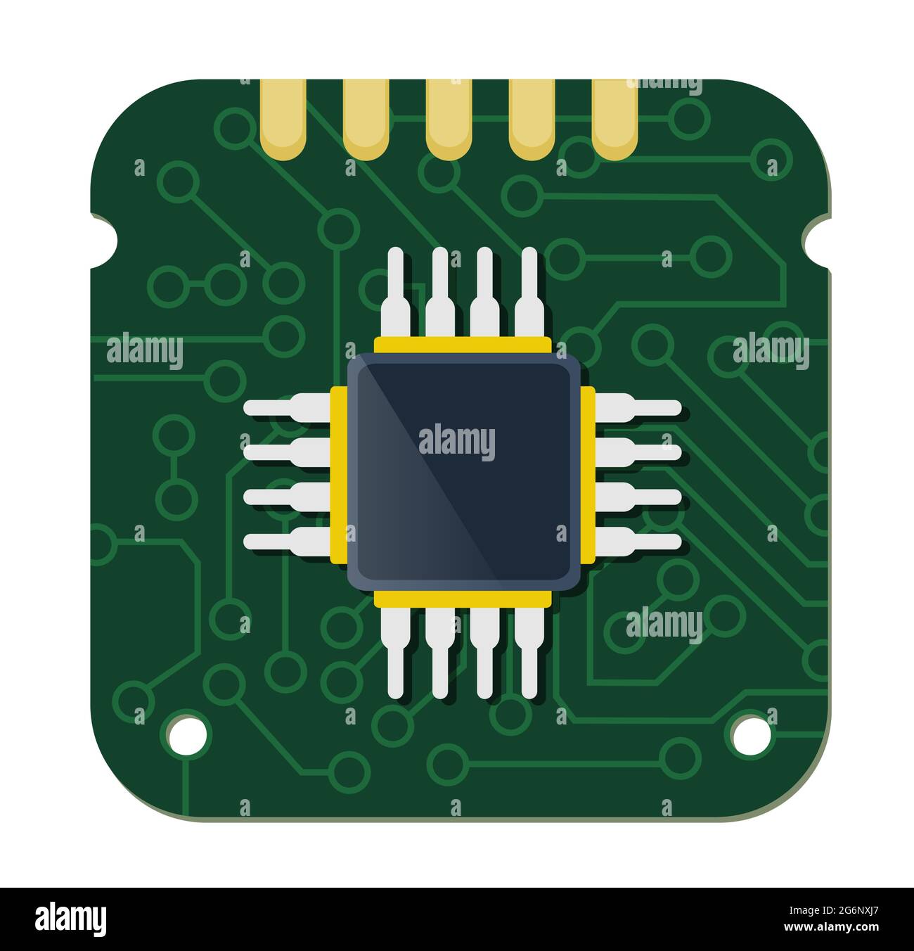 Transistor Computer Stock Vector Images - Alamy