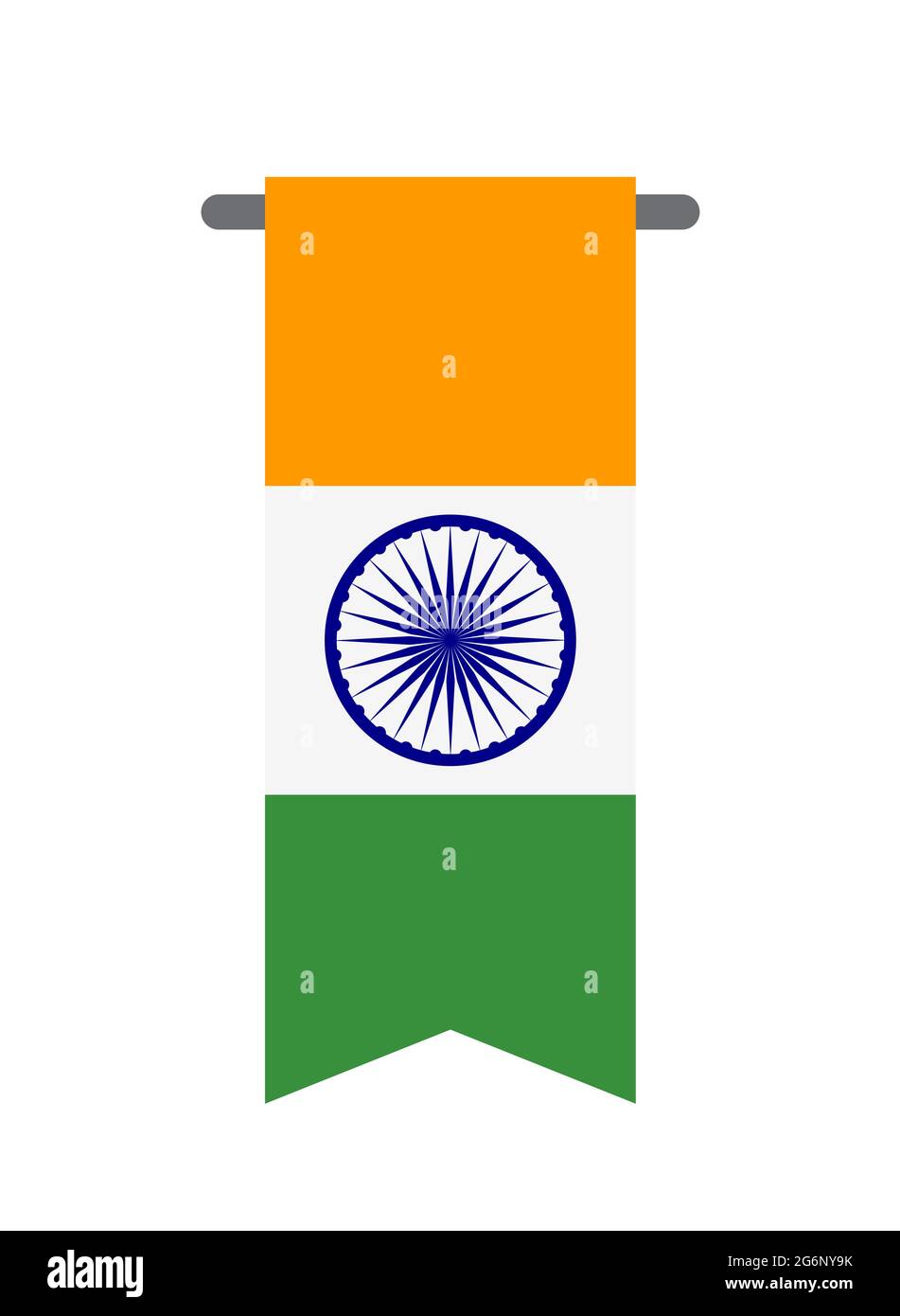 Abstract India Flag Sign. Vector Illustration EPS10 Stock Vector Image ...