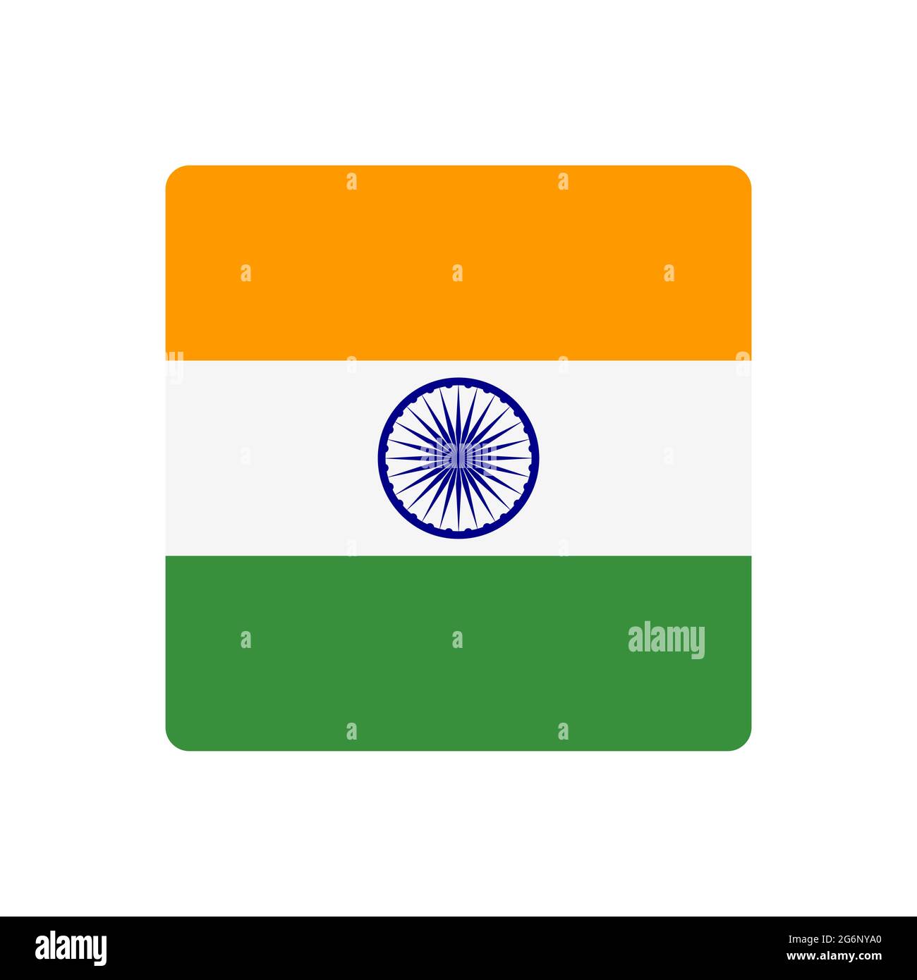 Abstract India Flag Sign. Vector Illustration EPS10 Stock Vector Image ...