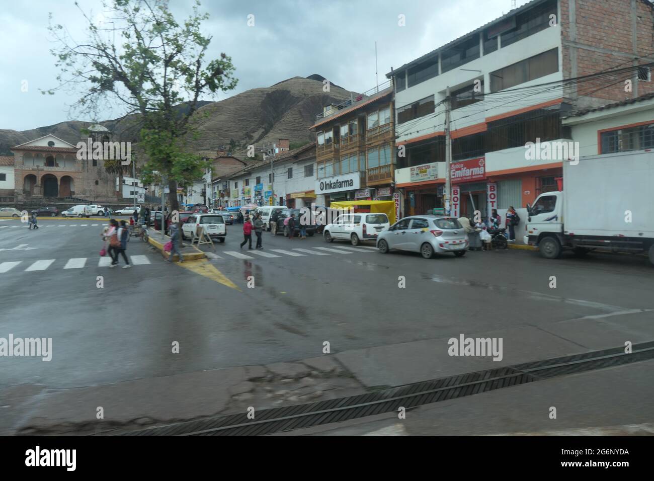 raining in the Republic of Peru wet flood flooding rain mountain ...