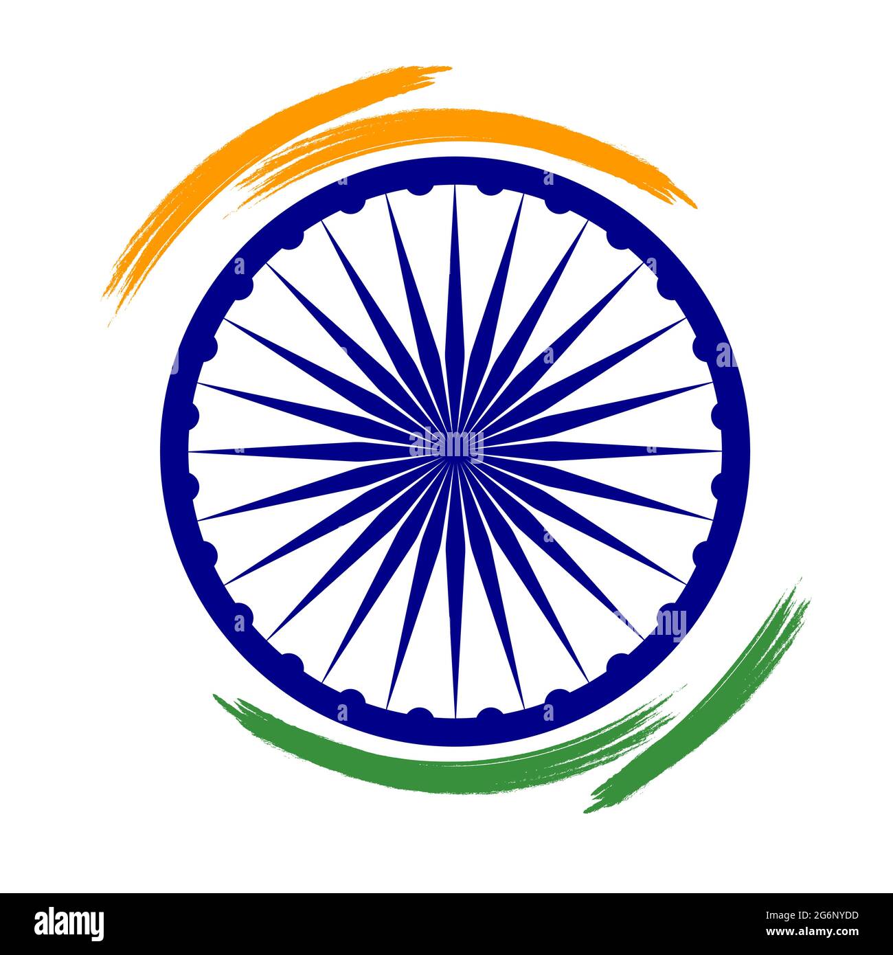 Abstract India Flag Sign. Vector Illustration EPS10 Stock Vector Image ...