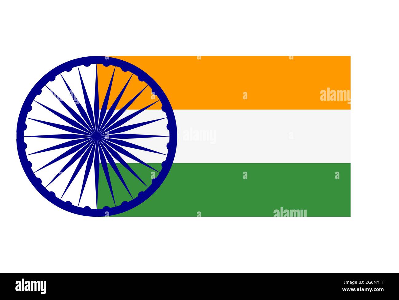 Abstract India Flag Sign. Vector Illustration EPS10 Stock Vector Image ...
