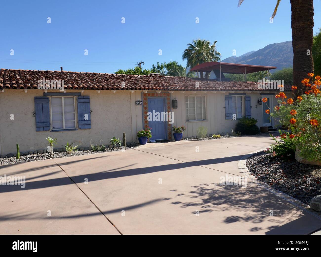Palm Springs, California, USA 24th June 2021 A general view of ...