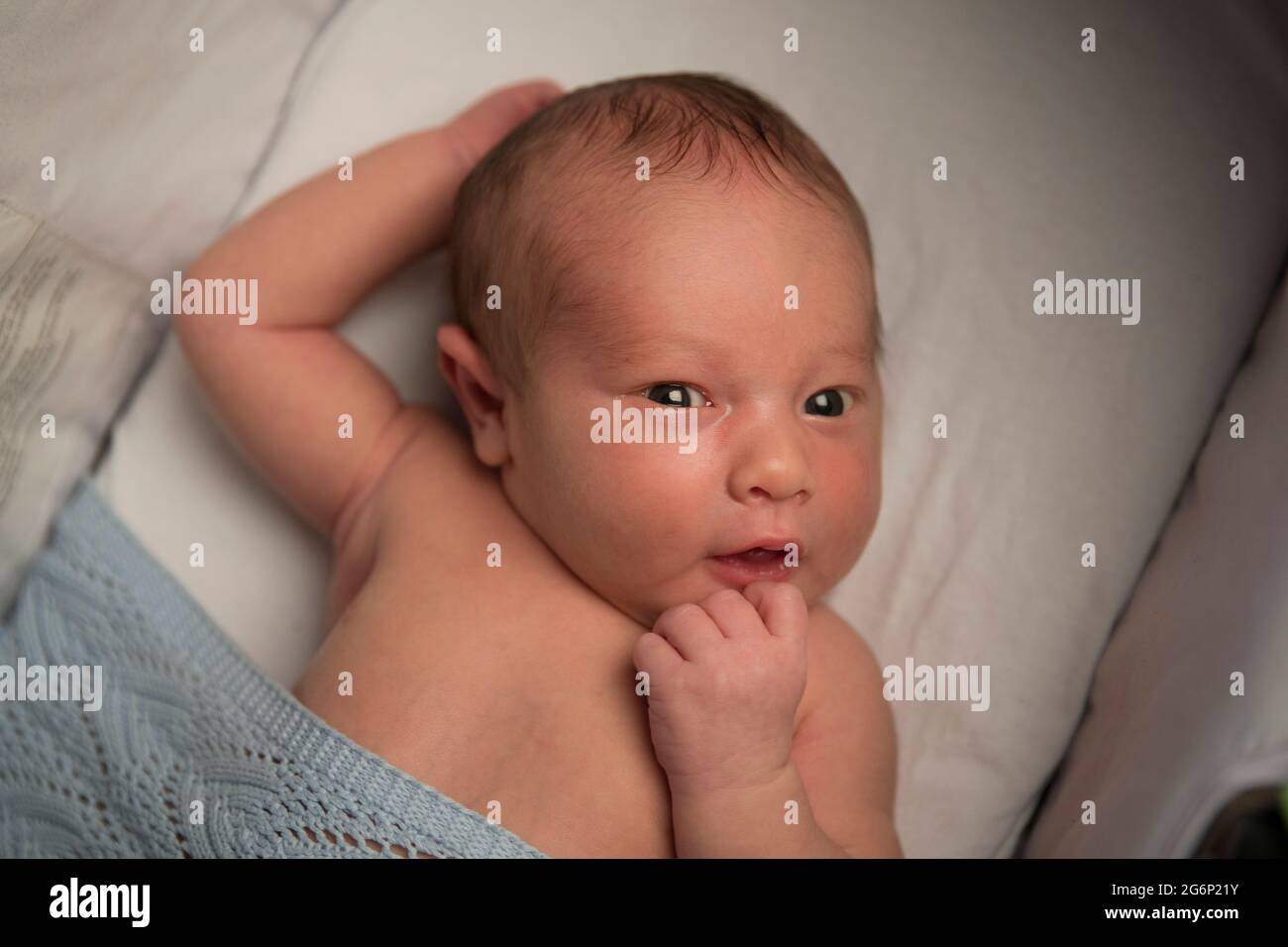 Baby headshot hi-res stock photography and images - Alamy
