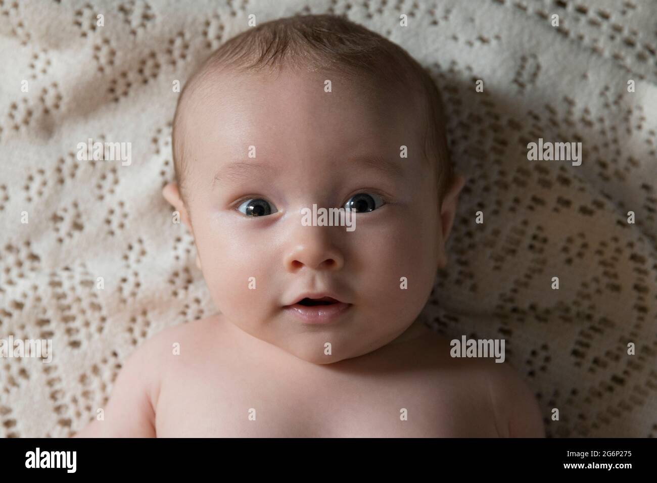 A portrait of a young baby Stock Photo - Alamy