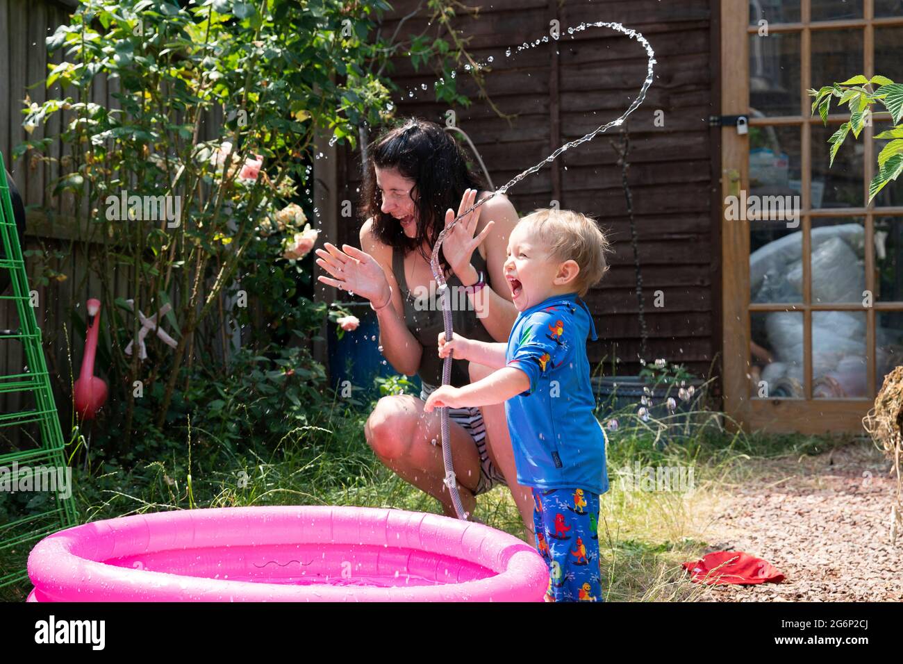 Small paddling hi-res stock photography and images - Alamy