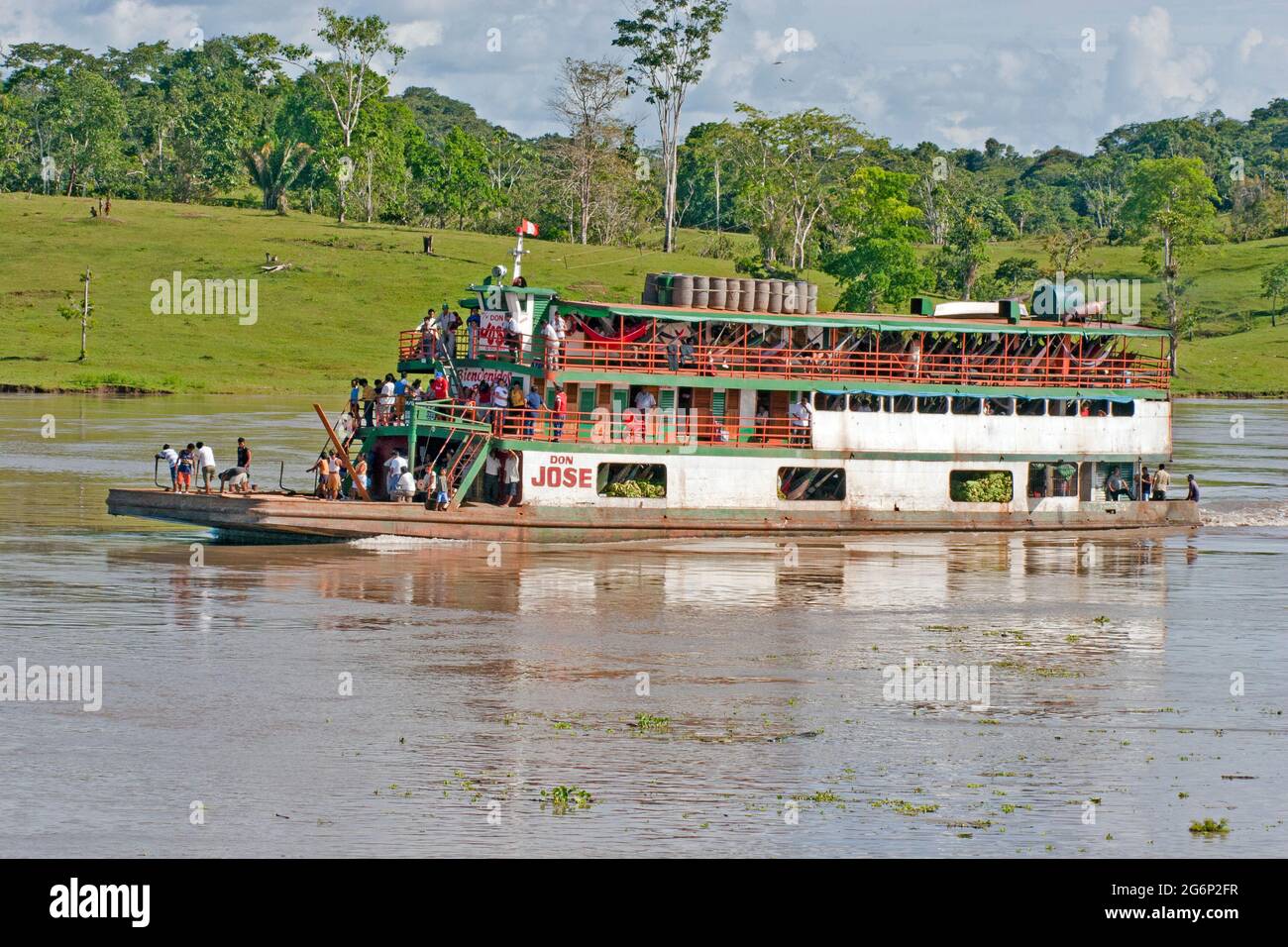 Amazon river passenger ferry hi-res stock photography and images - Alamy