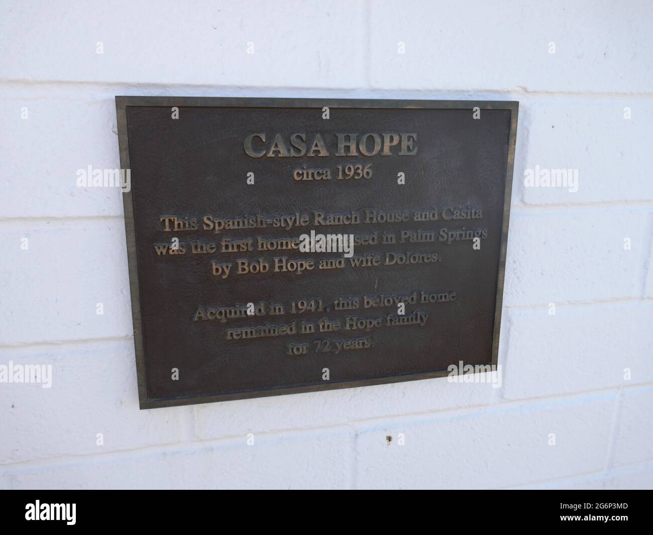 Palm Springs, California, USA 24th June 2021 A general view of ...