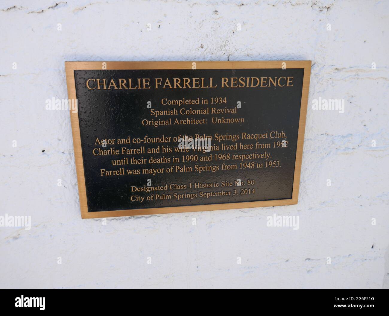 Palm Springs, California, USA 24th June 2021 A general view of ...