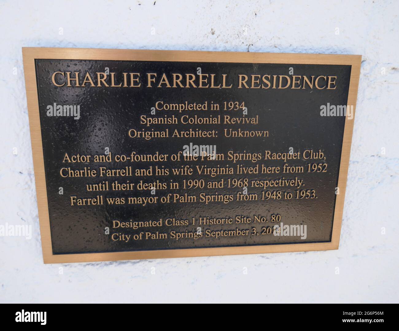 Palm Springs, California, USA 24th June 2021 A general view of ...