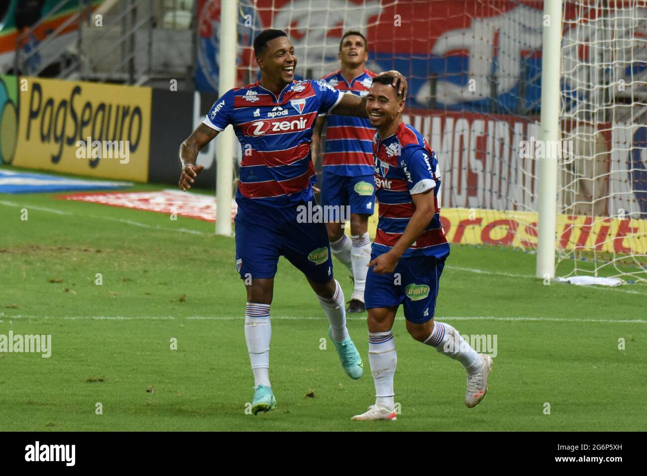 Fortaleza, Brazil. 07th July, 2021. David celebrates after scoring a ...