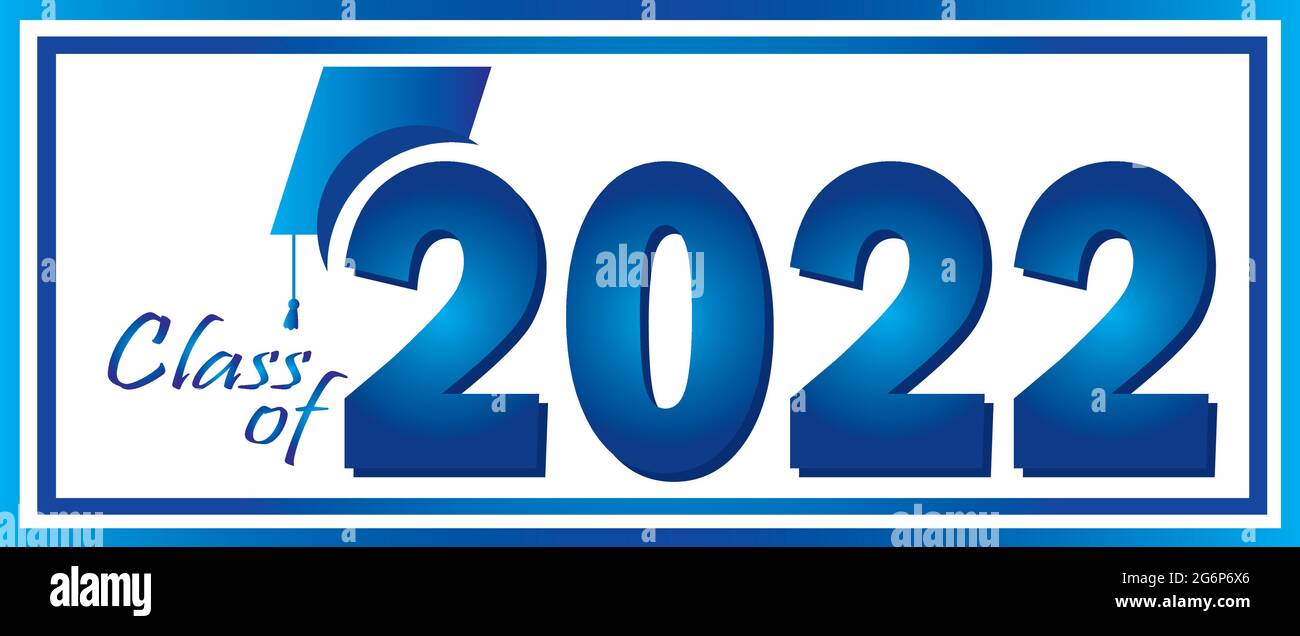 Graduating Class Of 2022 Backgrounds Blue
