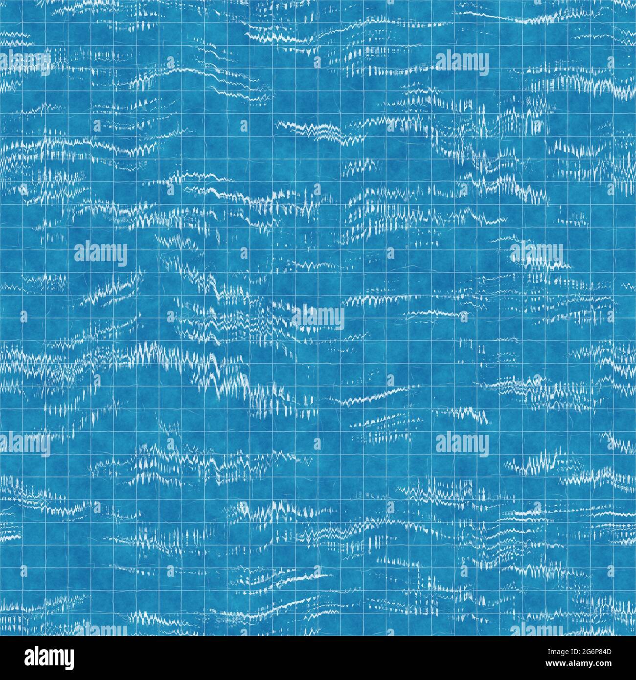 Seamless bright blue blueprint pattern for textile and print Stock ...