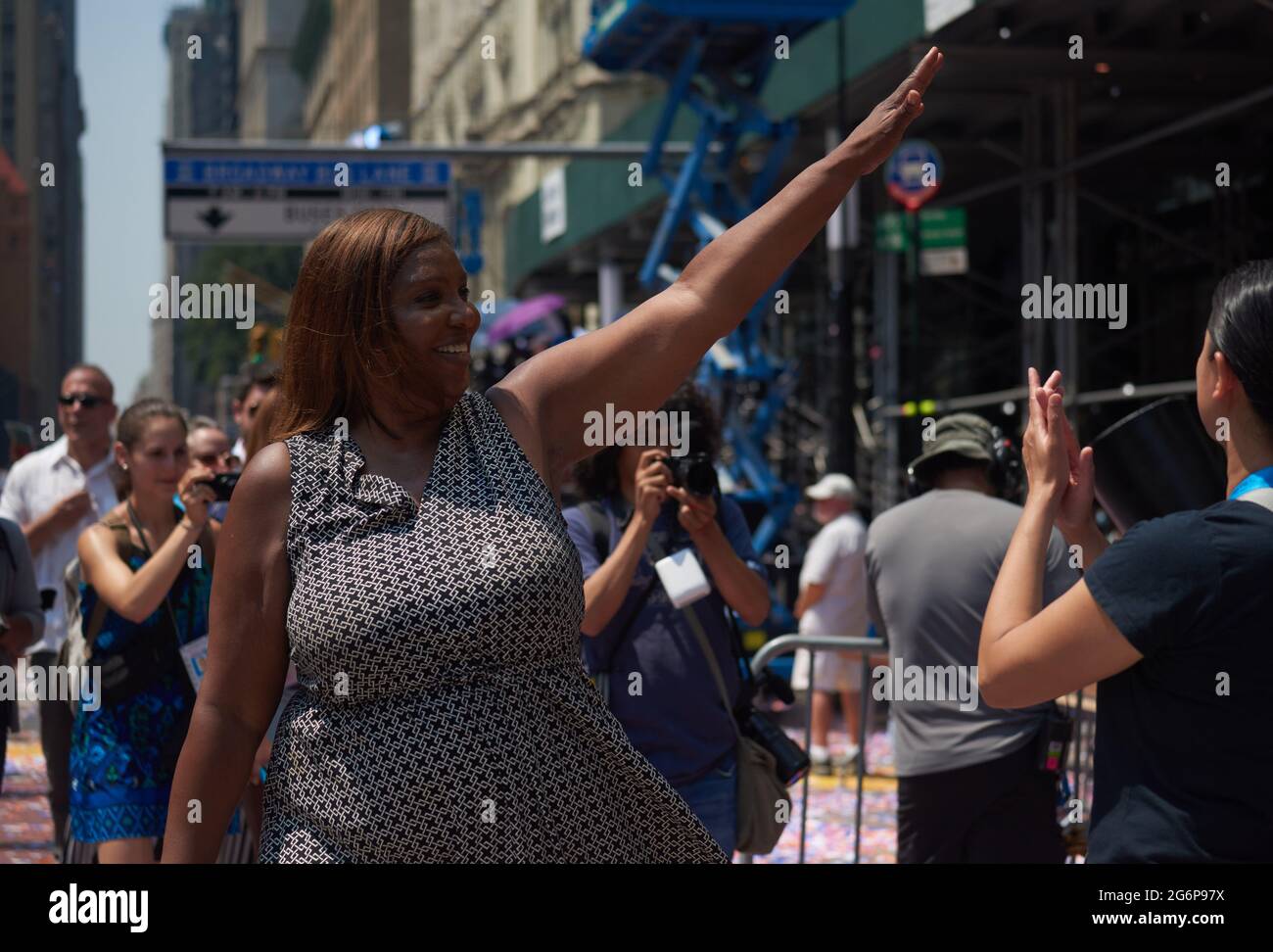Brooklyn, New York, USA. 7th July, 2021. Attorney General of New York ...