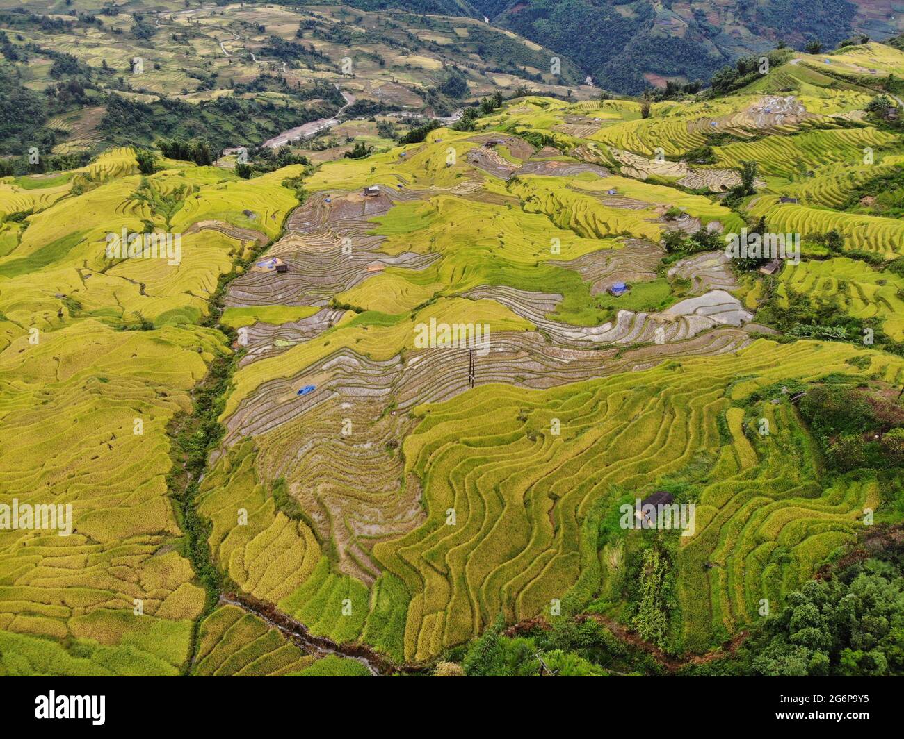Mu cang chai sightseeing hi-res stock photography and images - Alamy