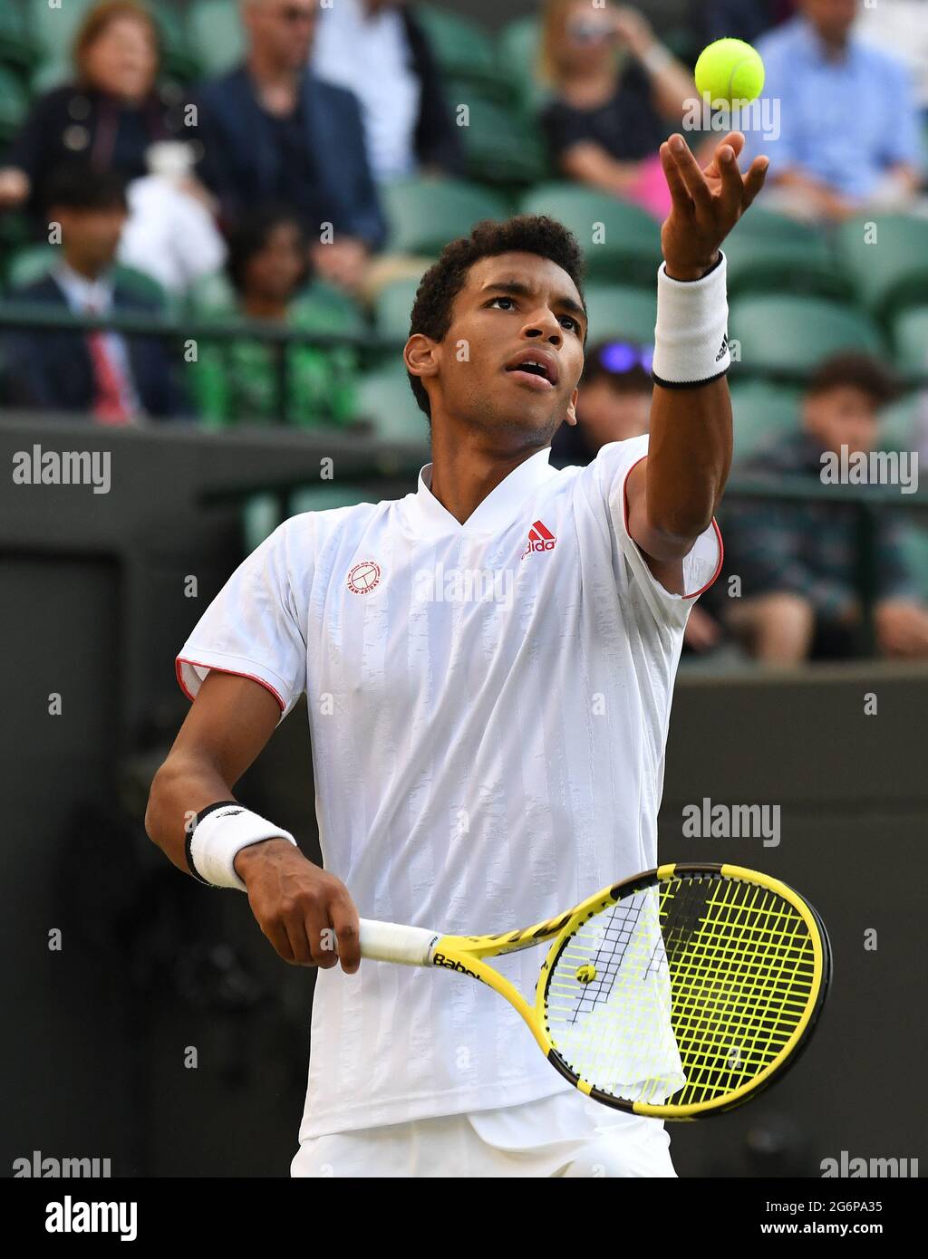 London, Gbr. 01st July, 2021. London Wimbledon Championships Day 9 07 ...