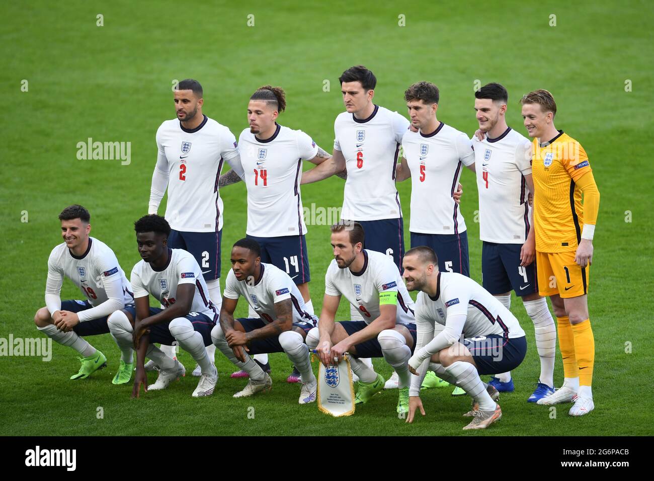 Team (England) during the Uefa "European Championship 2020 Semifinals ...