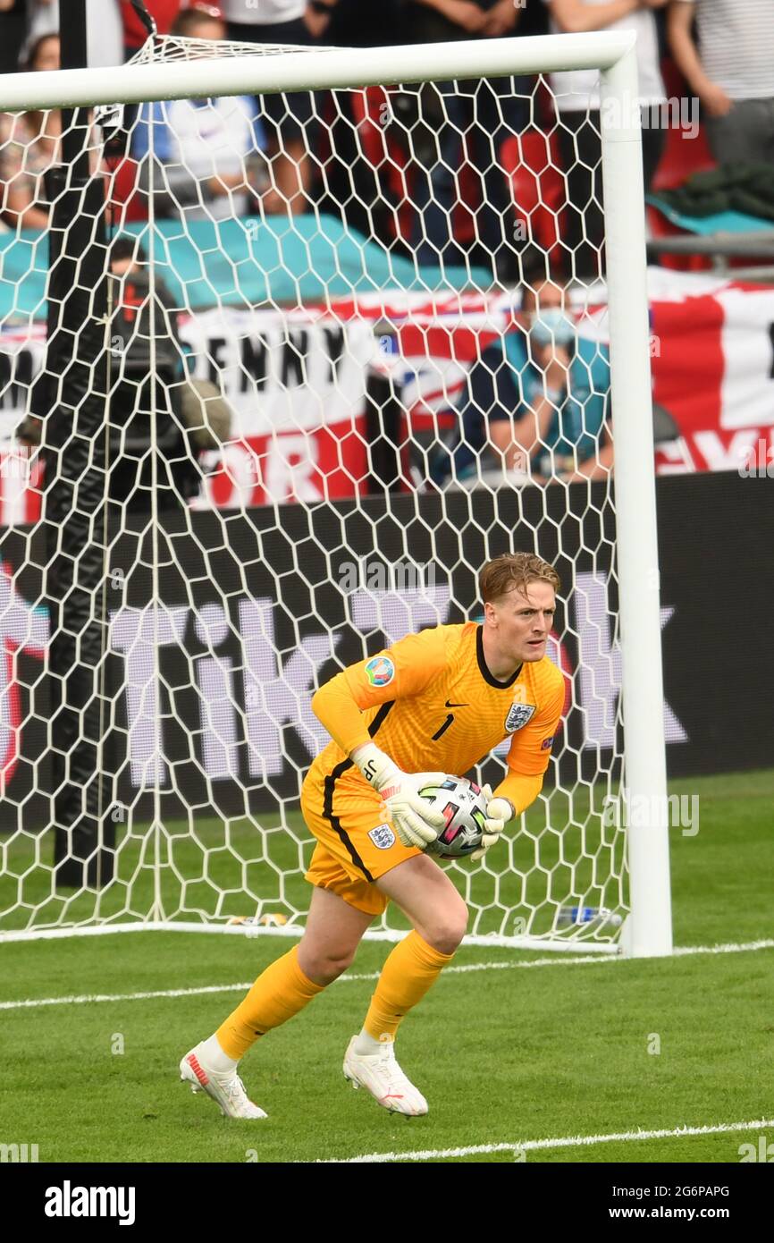 Jordan Pickford (England) during the Uefa "European Championship 2020 ...