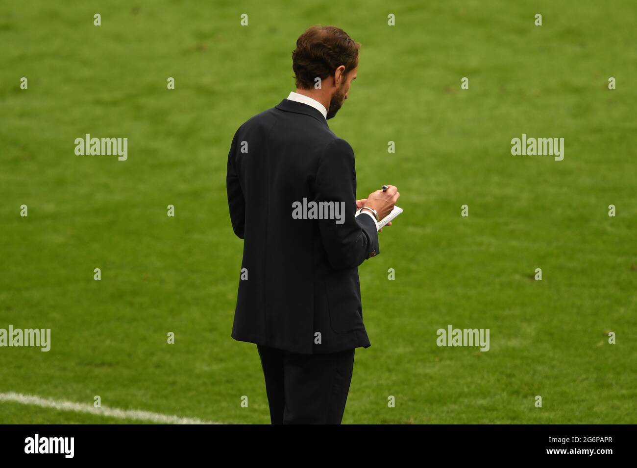 Gareth Southgate Coach (England) during the Uefa "European Championship ...