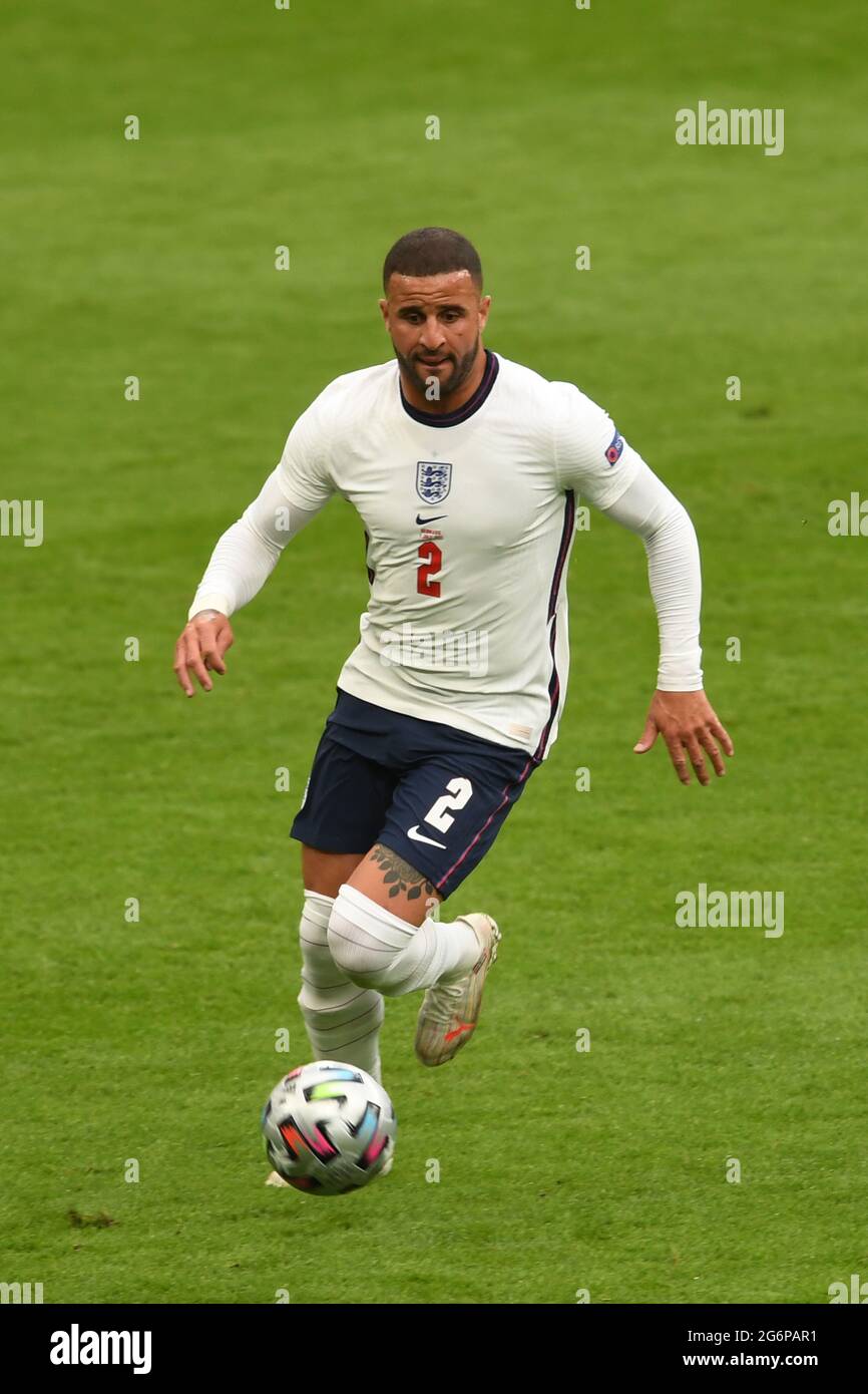 Kyle Walker (England) during the Uefa "European Championship 2020 ...