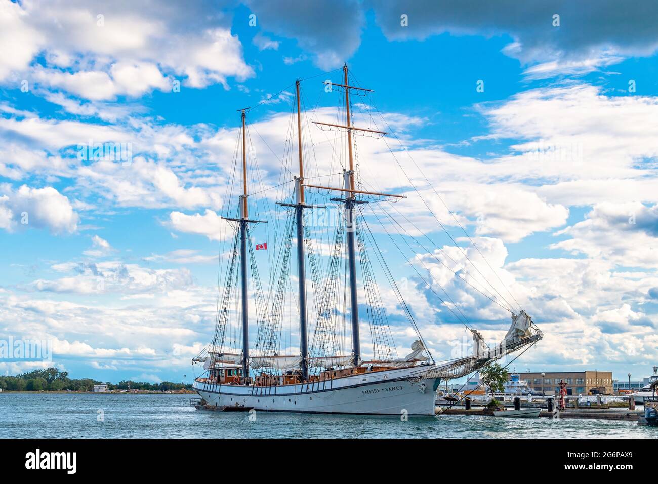 Empire Sandy sail ship or vessel, Toronto, Canada Stock Photo - Alamy