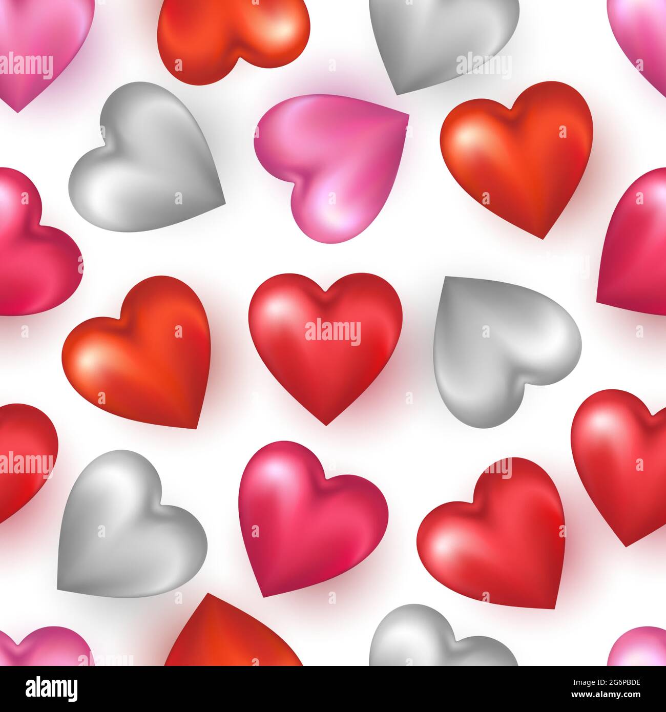 Background with the heart shapes. Vector illustration Stock Vector ...