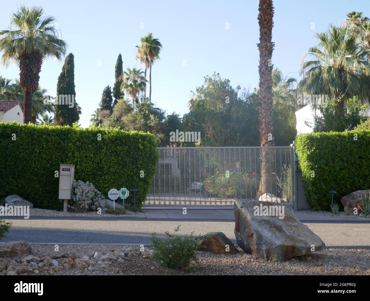 Palm Springs, California, USA 24th June 2021 A general view of ...