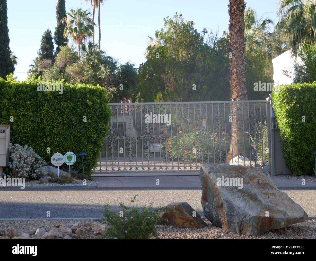 Palm Springs, California, USA 24th June 2021 A general view of ...