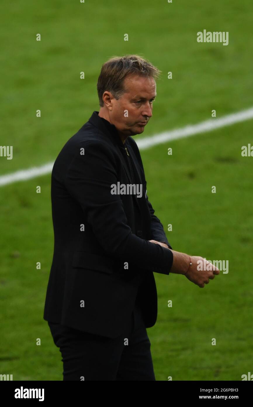 Kasper Hjulmand Coach (Denmark) during the Uefa "European Championship ...