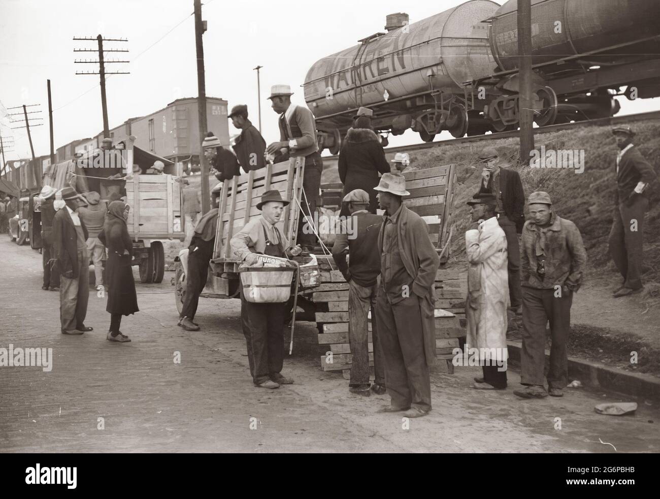 African American life in the Great Depression Stock Photo - Alamy