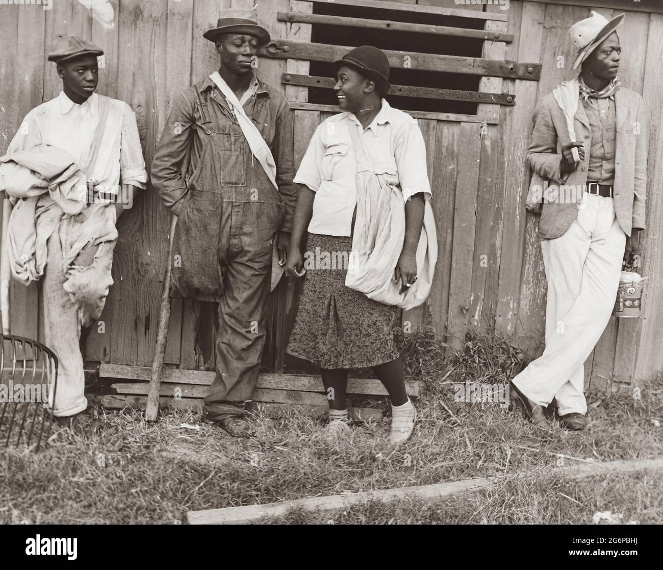 African American life in the Great Depression Stock Photo - Alamy