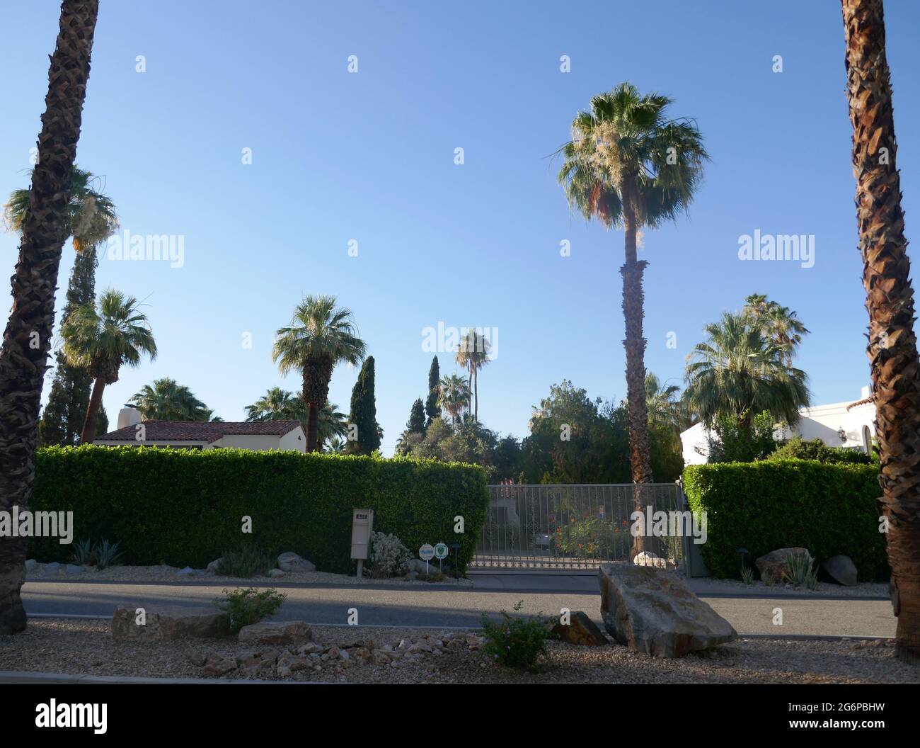Palm Springs, California, USA 24th June 2021 A general view of ...