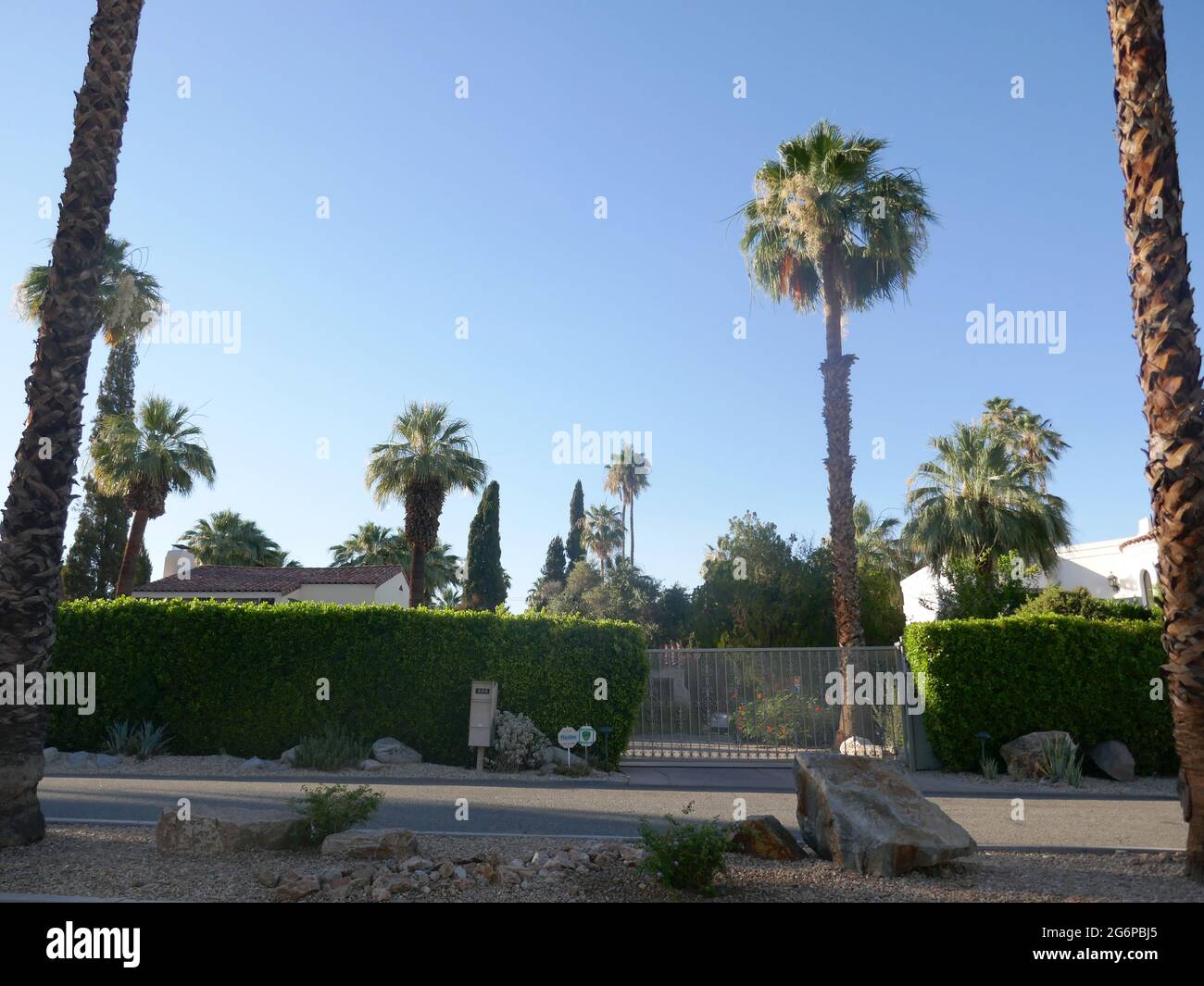 Palm Springs, California, USA 24th June 2021 A general view of ...