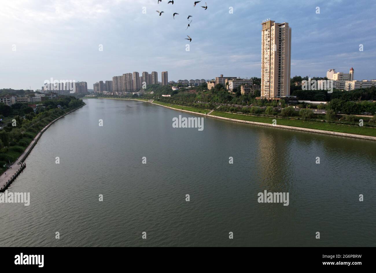 NEIJIANG, CHINA - JULY 7, 2021 - Photo taken on July 7, 2021 shows ...