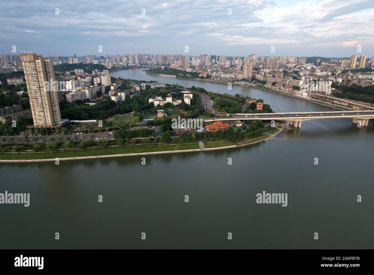 NEIJIANG, CHINA - JULY 7, 2021 - Photo taken on July 7, 2021 shows ...