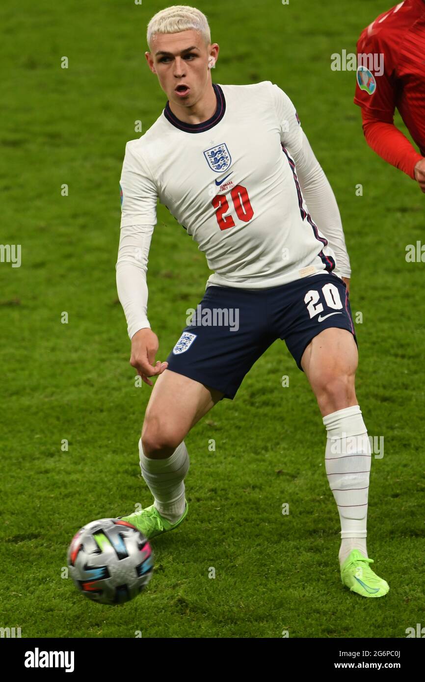 Phil Foden (England) during the Uefa "European Championship 2020 ...