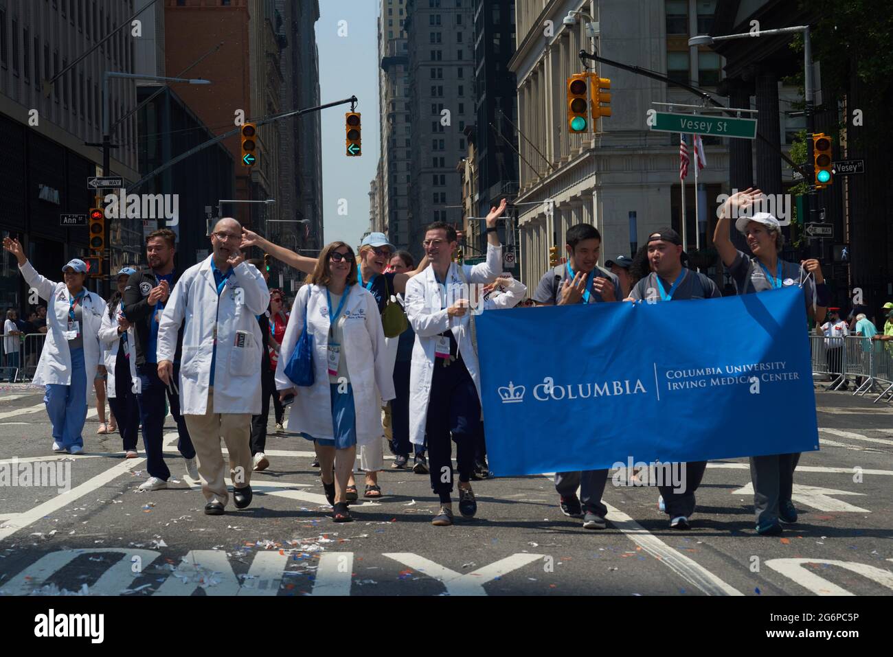 Brooklyn, New York, USA. 7th July, 2021. Hometown Heroes NYC Ticker ...